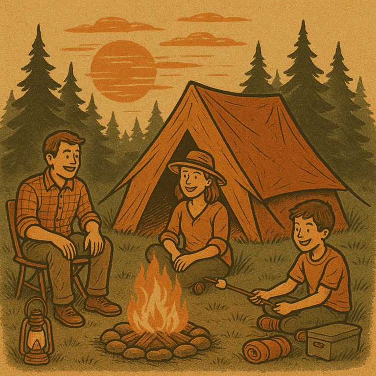 The Ultimate Beginner's Guide to Camping - The Blue Explorer